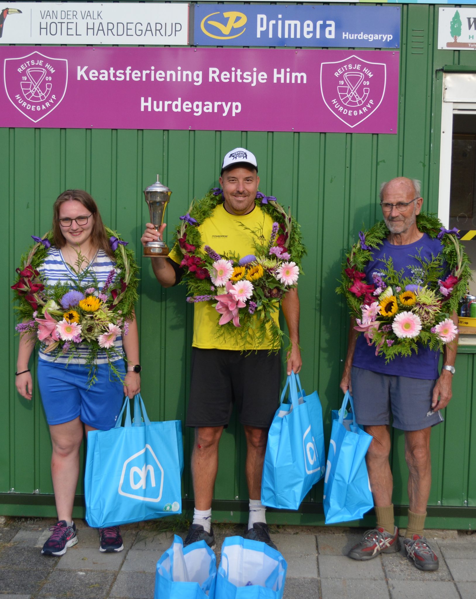 Van Os winnaars 2022 in de A klasse Jan Jelle Jongsma met Wander Meijer ...